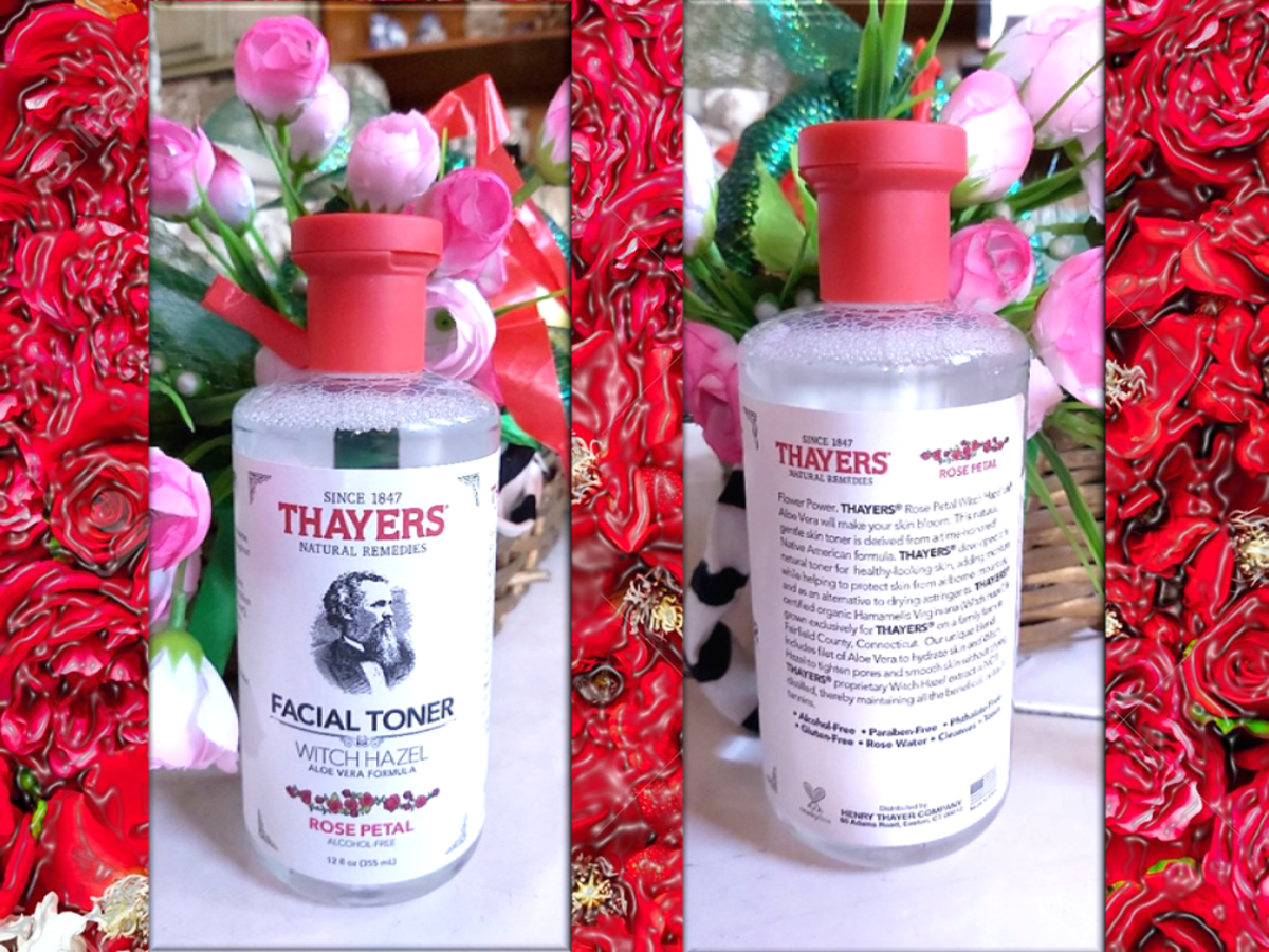 Review of Thayers Alcohol-Free Witch Hazel Toner – Rose Petal - HubPages