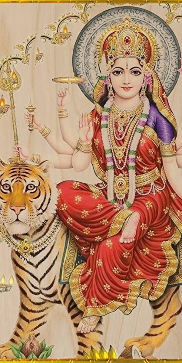 Me, the Tiger and Goddess Durga - HubPages