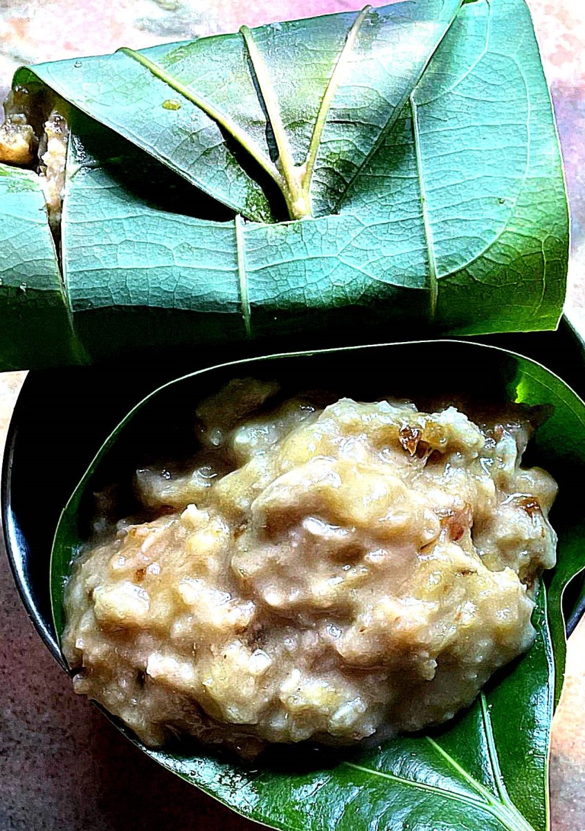 Happiness And Benefits of Cooking in Leaves From Our Backyard: An ...