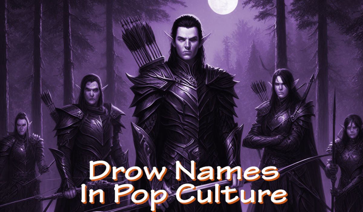 150+ Drow and Dark Elf Names - HubPages