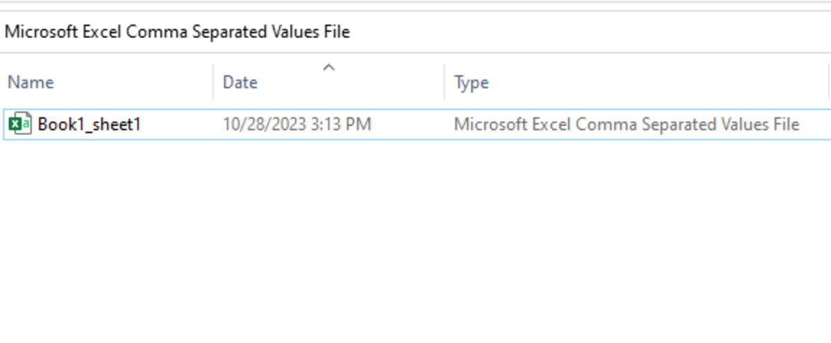 Create a CSV File From a Spreadsheet in Excel - HubPages