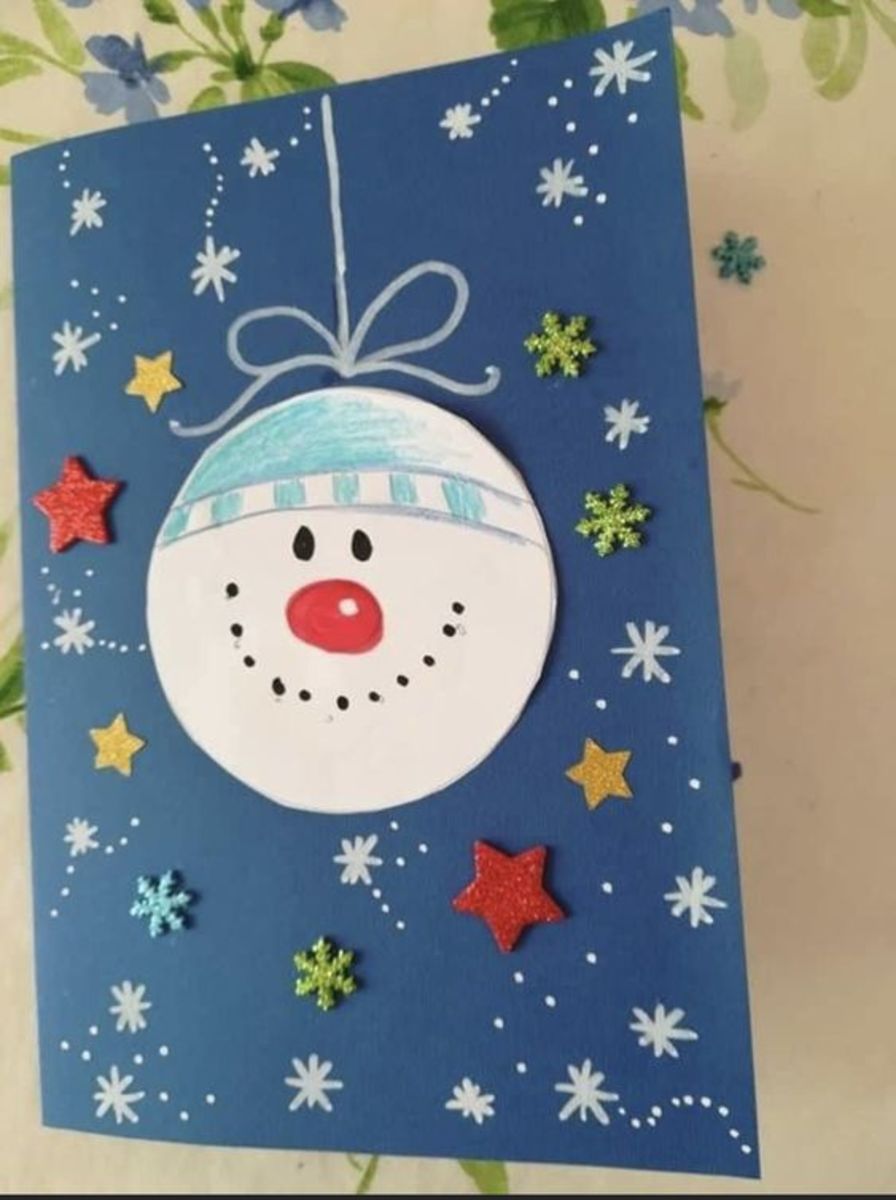 45+ Easy and Fun Christmas Cards for Kids to Make - HubPages