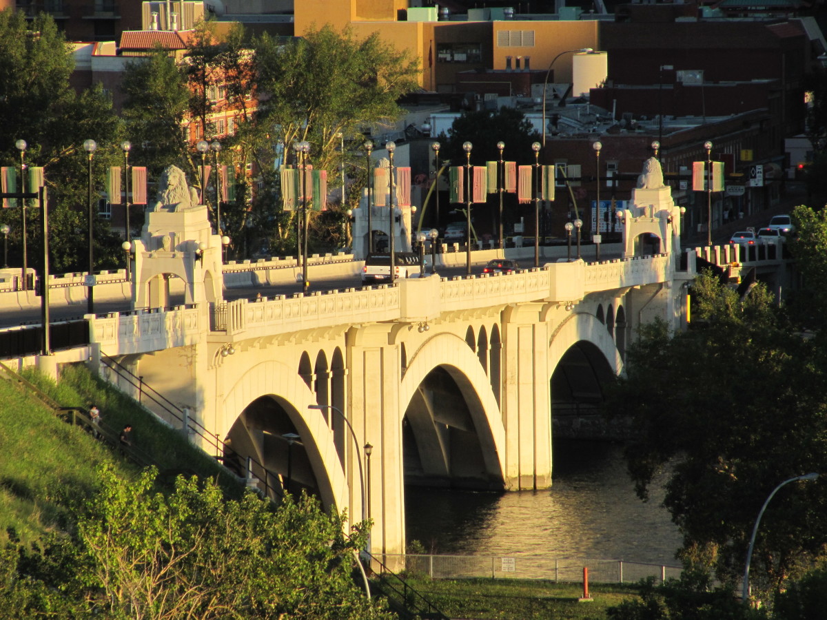 Visiting Centre Street Bridge, Calgary, Alberta: Dating From 1916, the ...