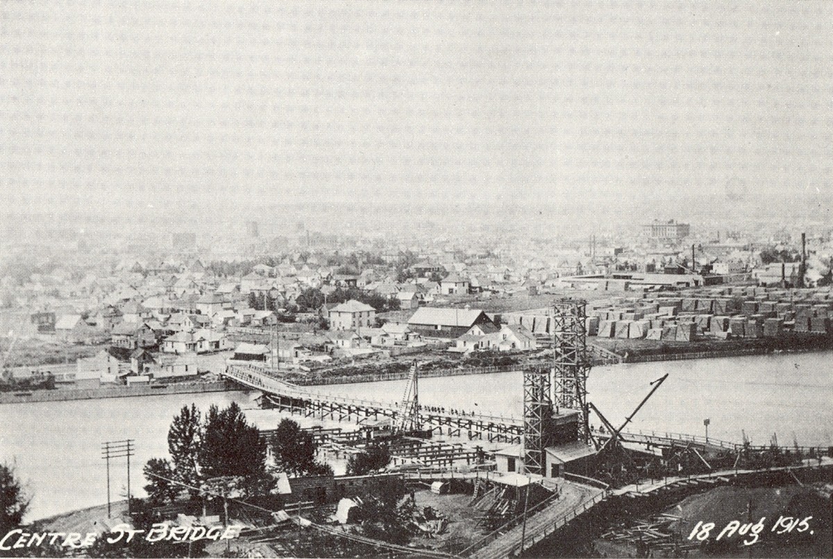 Visiting Centre Street Bridge, Calgary, Alberta: Dating From 1916, the ...