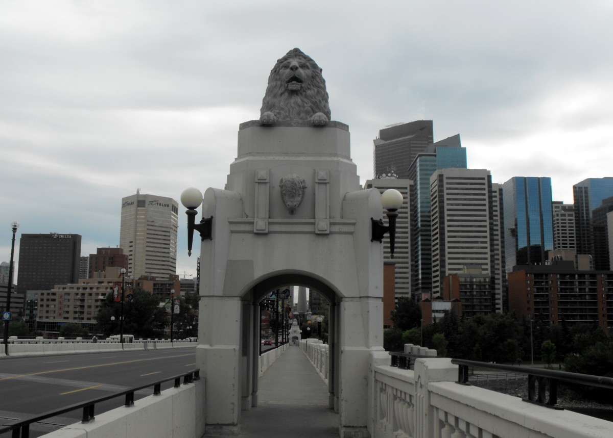 Visiting Centre Street Bridge, Calgary, Alberta: Dating From 1916, the ...