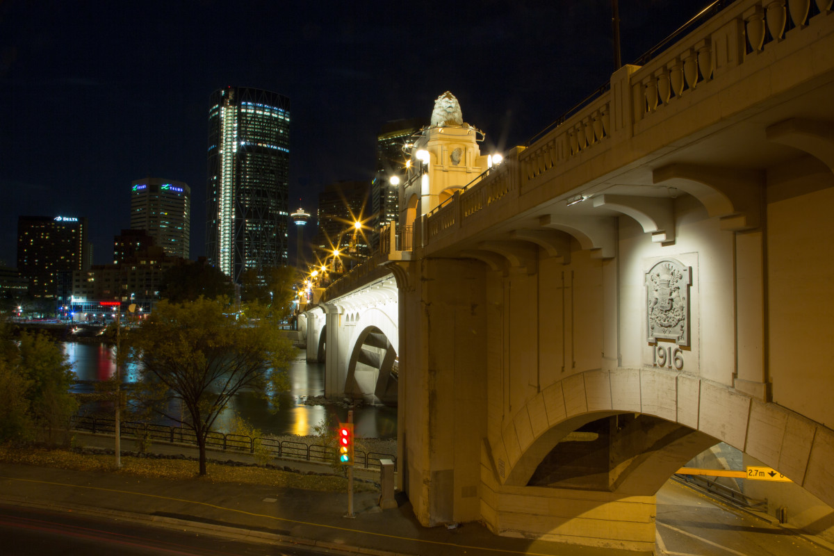 Visiting Centre Street Bridge, Calgary, Alberta: Dating From 1916, the ...