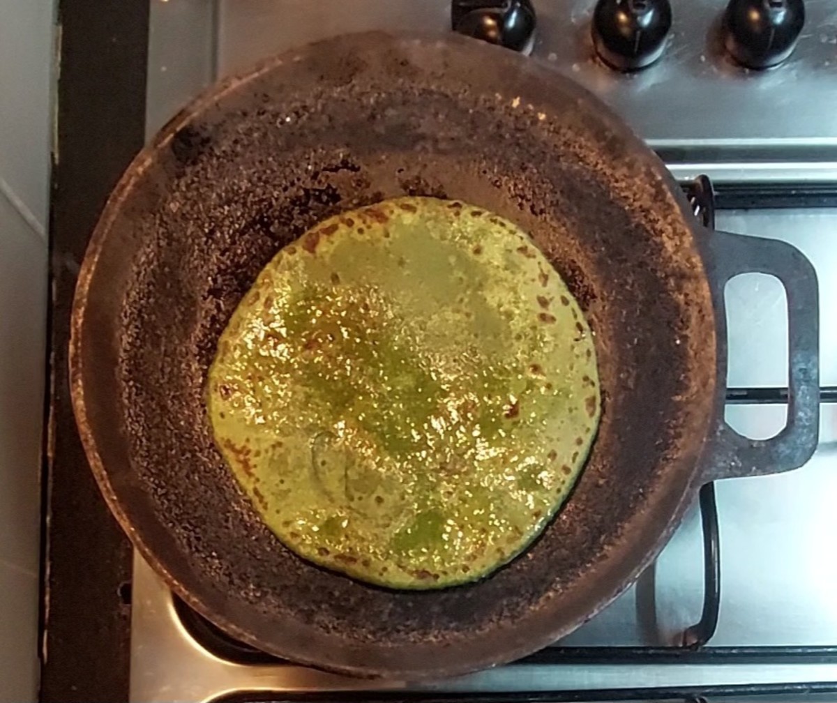 Radish Stuffed Palak Paratha - HubPages