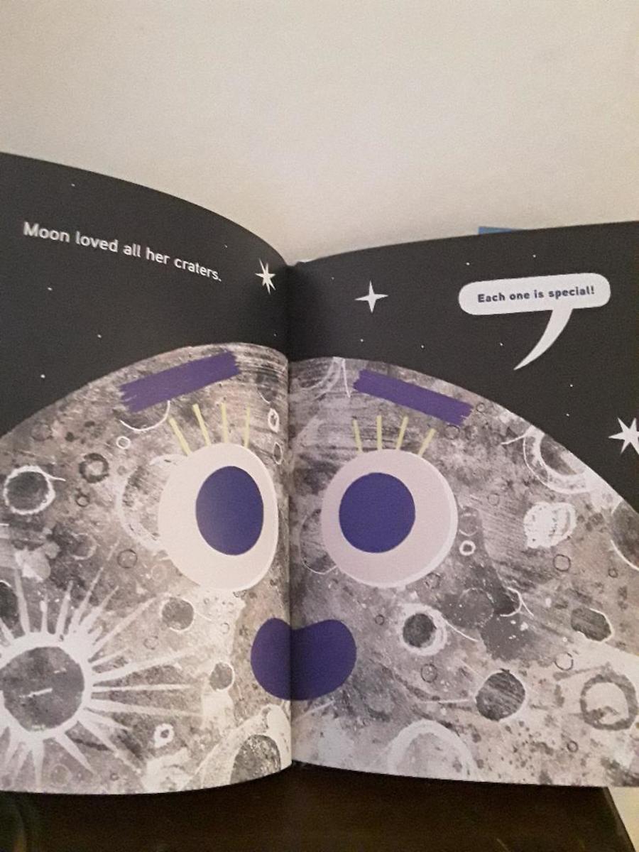 Moon Tells Her Story of Her Place in Space in Picture Book for Young ...