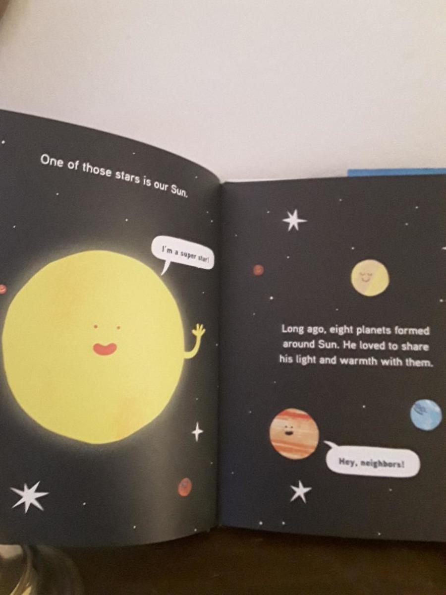 Moon Tells Her Story of Her Place in Space in Picture Book for Young ...