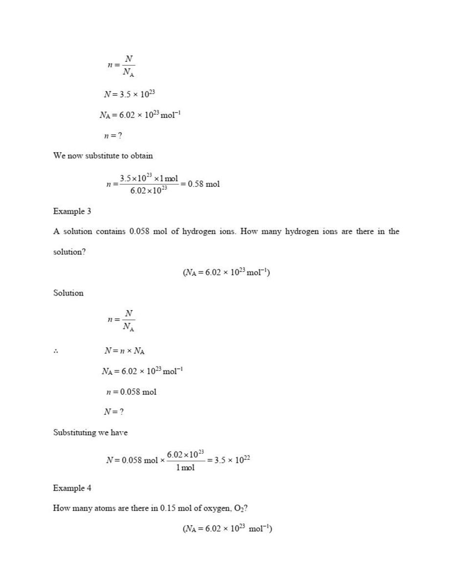 Chemistry Calculations: Formula, Mass and Mole - HubPages