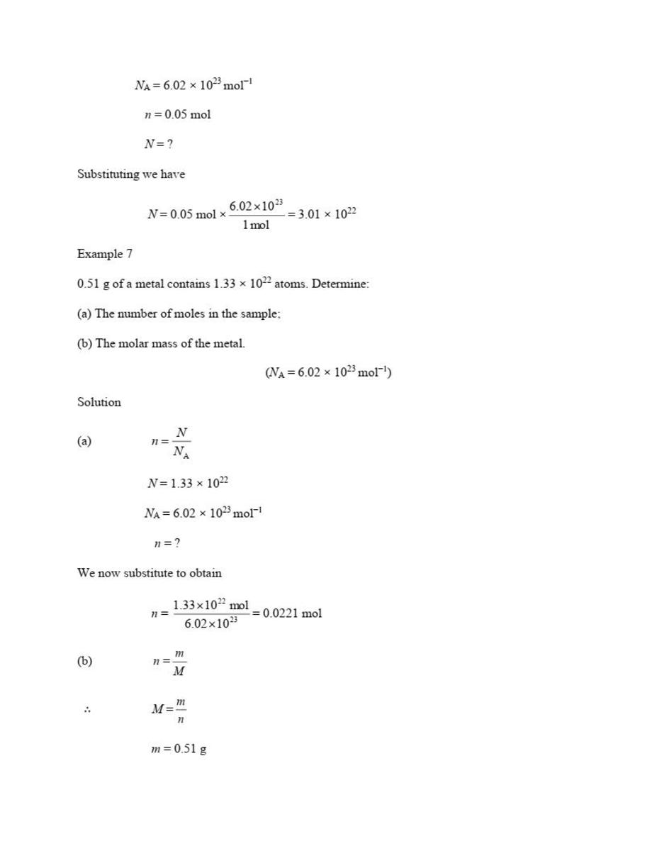 Chemistry Calculations: Formula, Mass and Mole - HubPages