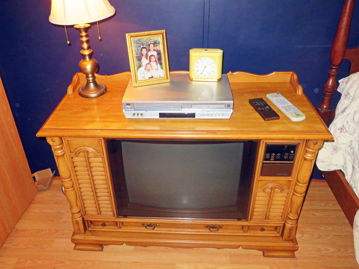 1985 Curtis Mathes Color Television Console Model K2654RM, Curtis ...