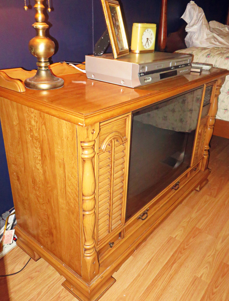 1985 Curtis Mathes Color Television Console Model K2654RM, Curtis ...