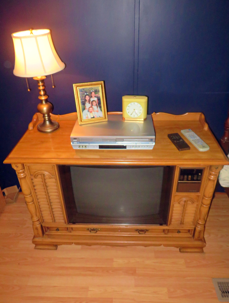 1985 Curtis Mathes Color Television Console Model K2654RM, Curtis ...