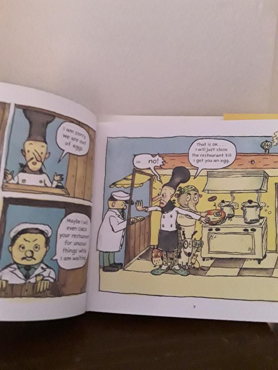 Comedy With a Chicken in Hilarious Graphic Novel From Caldecott Winning ...