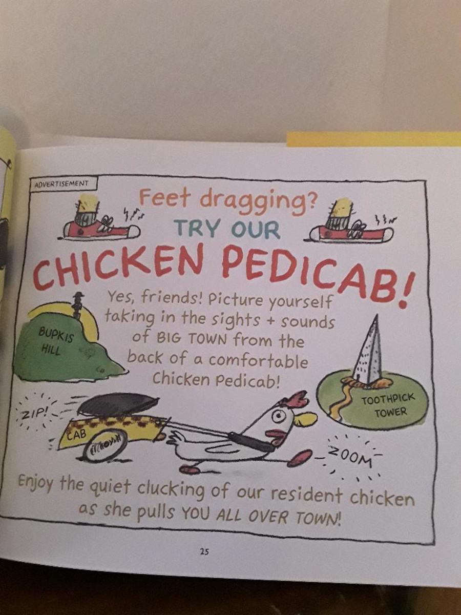 Comedy With a Chicken in Hilarious Graphic Novel From Caldecott Winning ...
