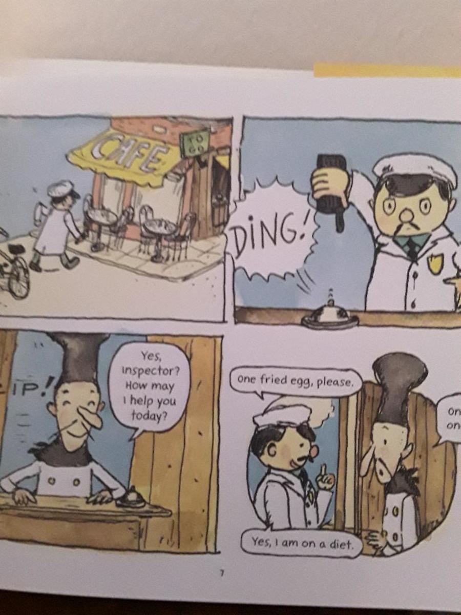 Comedy With a Chicken in Hilarious Graphic Novel From Caldecott Winning ...