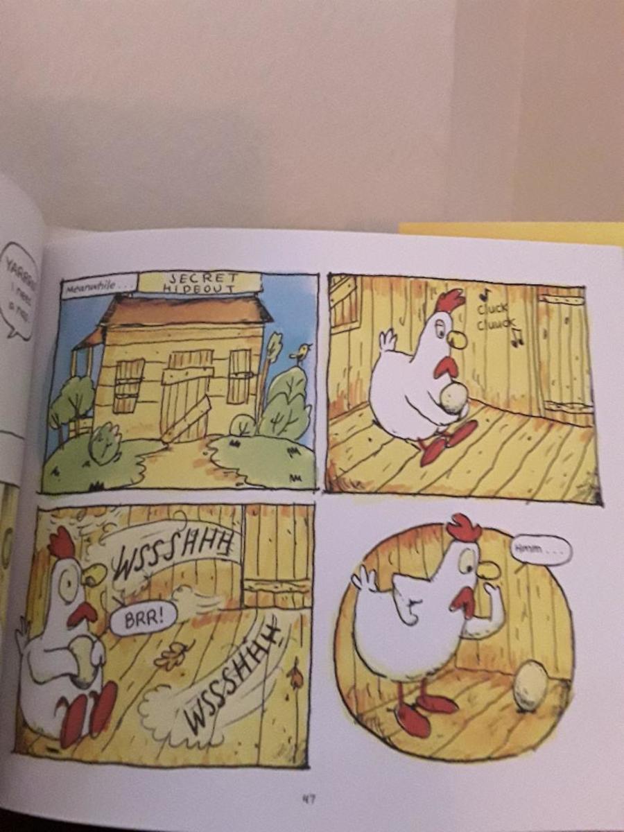 Comedy With a Chicken in Hilarious Graphic Novel From Caldecott Winning ...