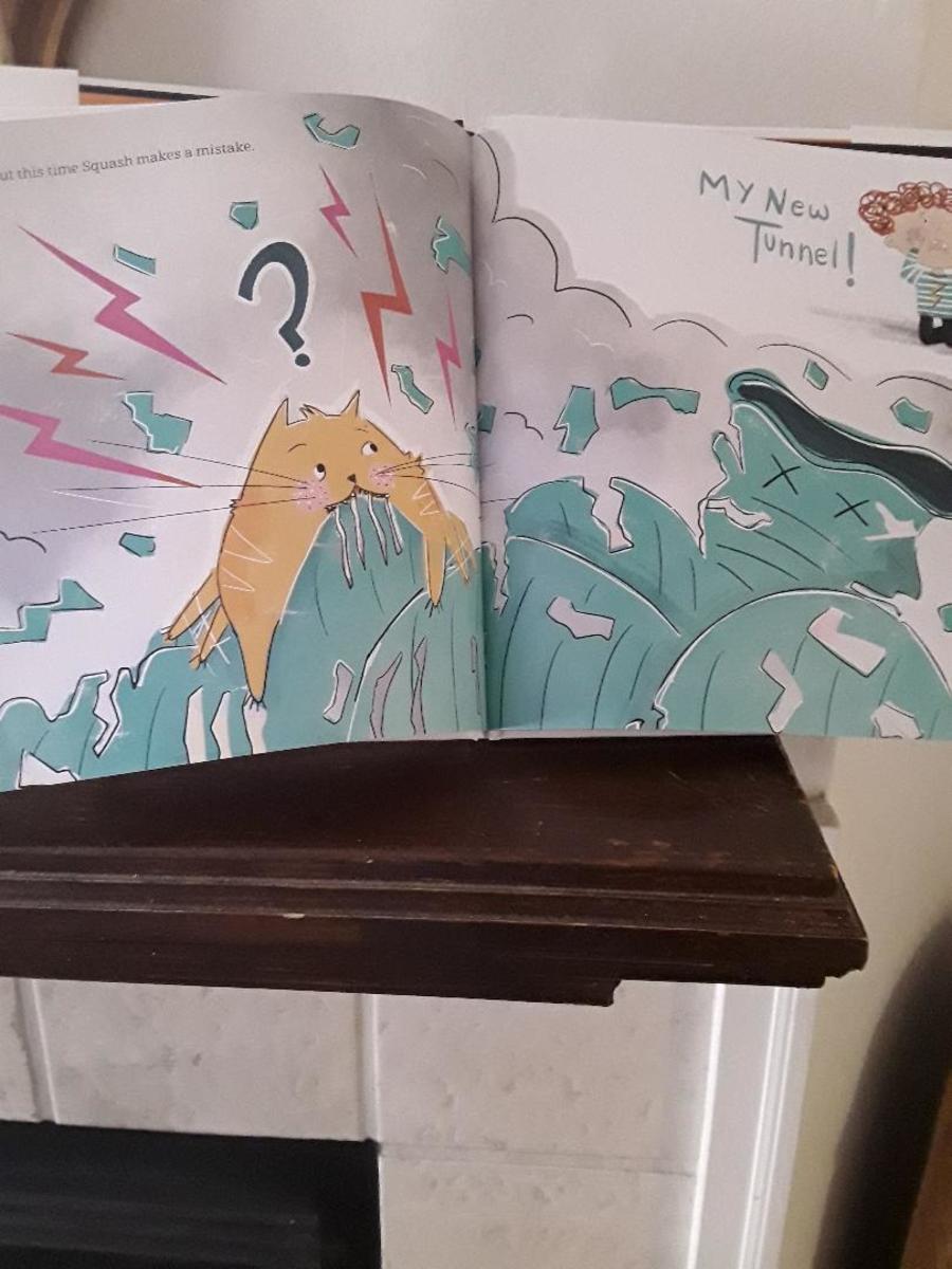 Cat as the Perfect Best Friend in Picture Book with Maggie and Squash ...