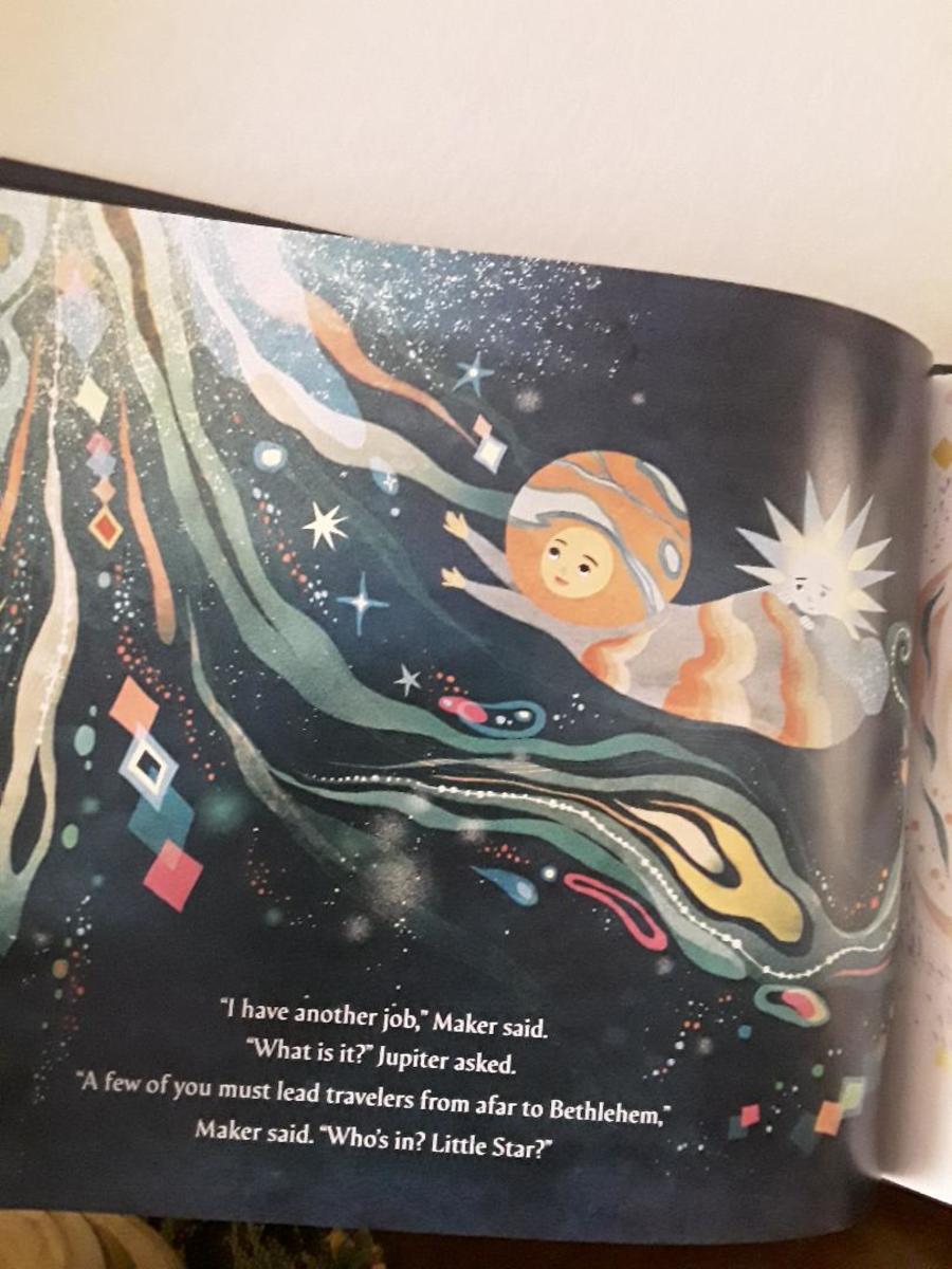 A Star's Telling of the Holy Night of Christmas in Gorgeous Picture ...