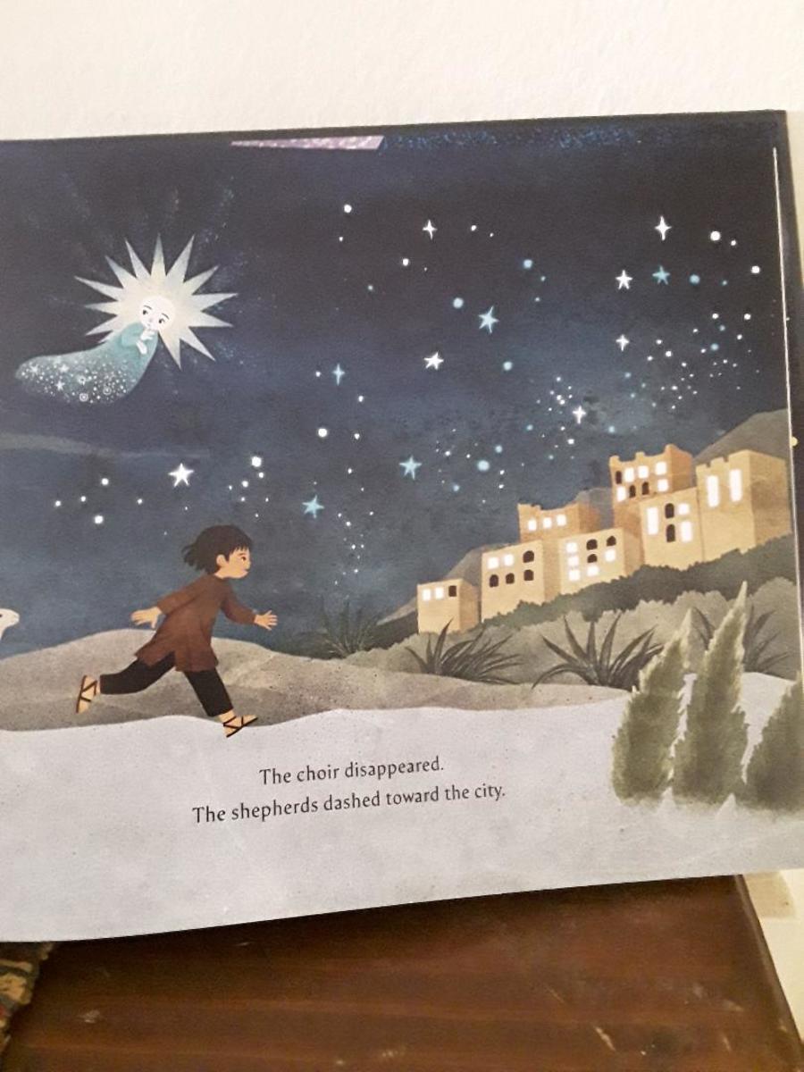 A Star's Telling of the Holy Night of Christmas in Gorgeous Picture ...