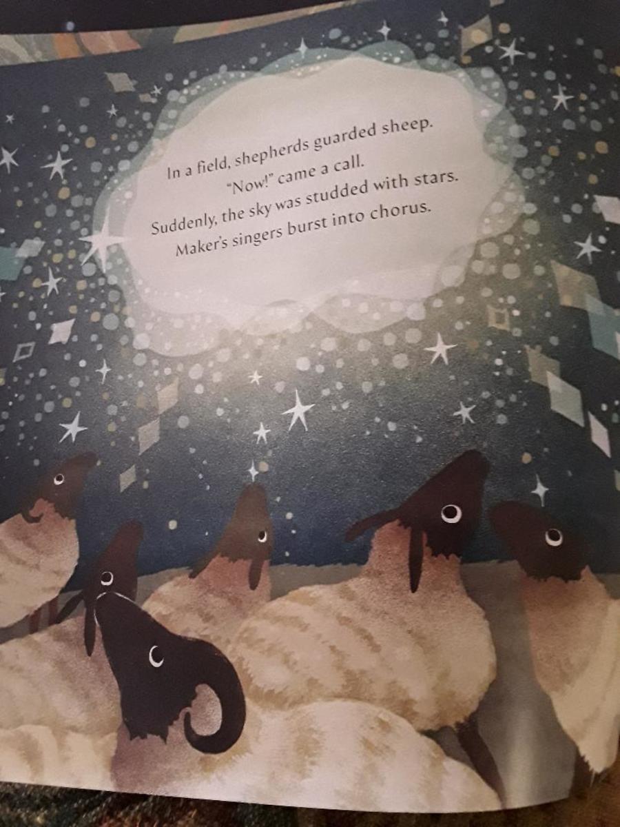 A Star's Telling of the Holy Night of Christmas in Gorgeous Picture ...