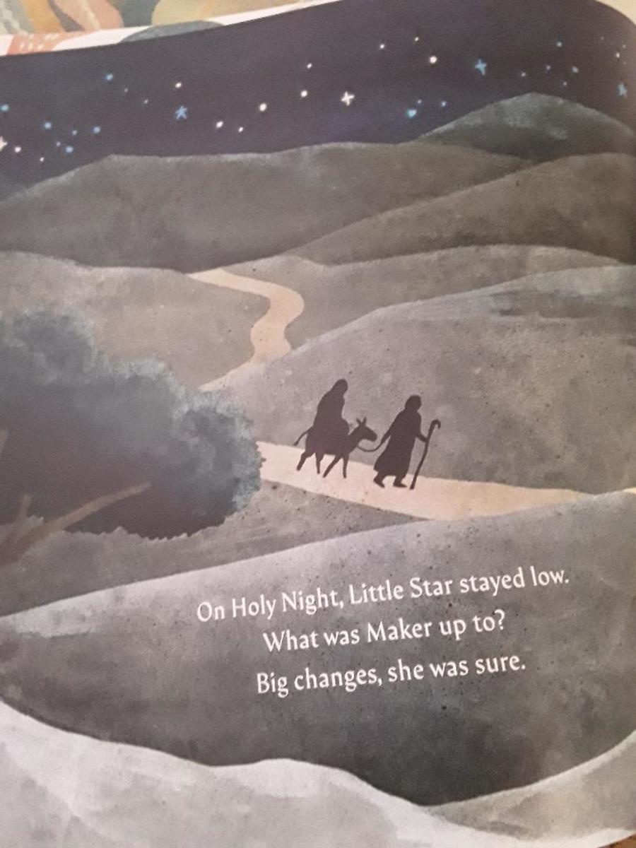 A Star's Telling of the Holy Night of Christmas in Gorgeous Picture ...