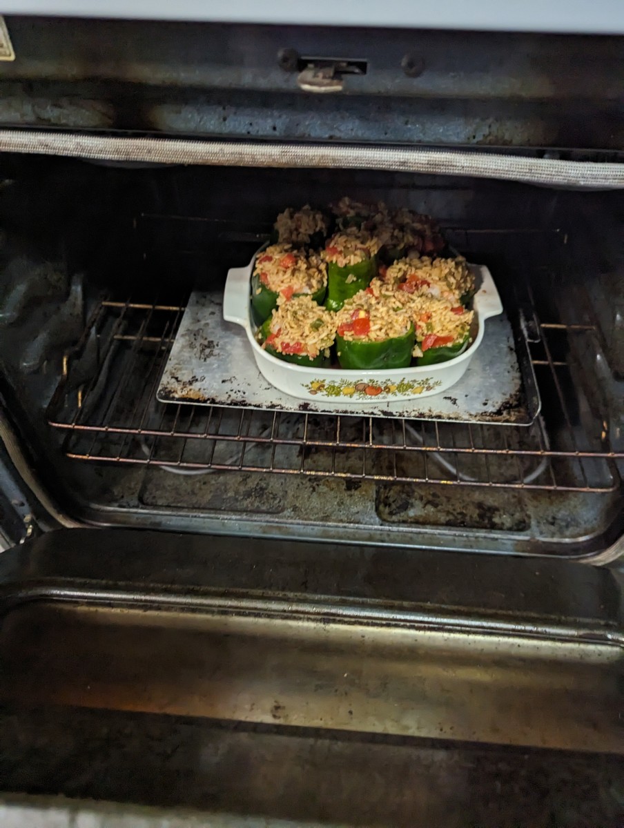 Green Peppers - Stuffed with Rice and Stuff - HubPages