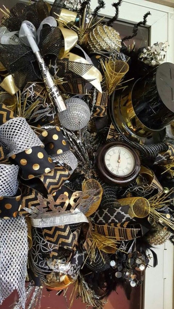 50+ Amazing DIY New Years Eve Wreath Ideas for 2024 - HubPages