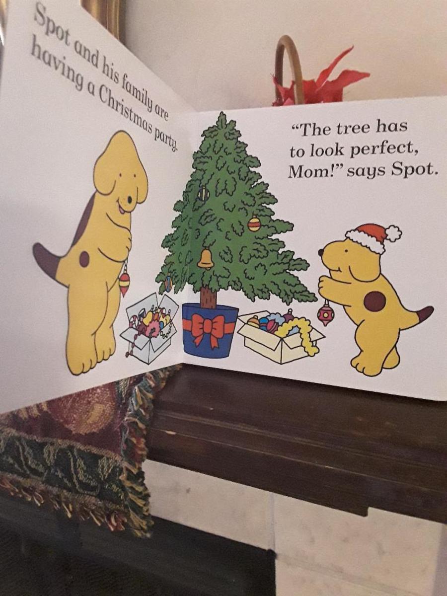 Christmas With Two Favorite Characters in 2 Board Books for Little ...