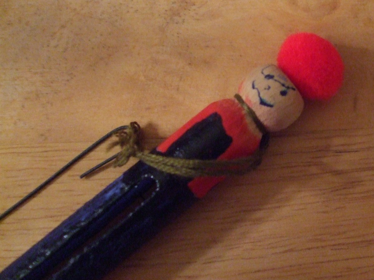 Kids’ How to Make Christmas Ornaments with Clothespins - HubPages