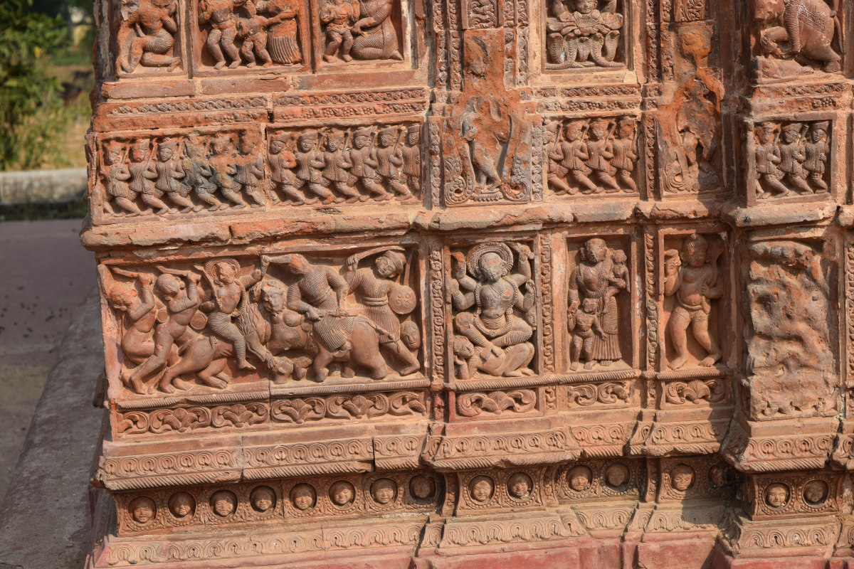 Terracotta decorations in Kali temples of West Bengal : a study of ...