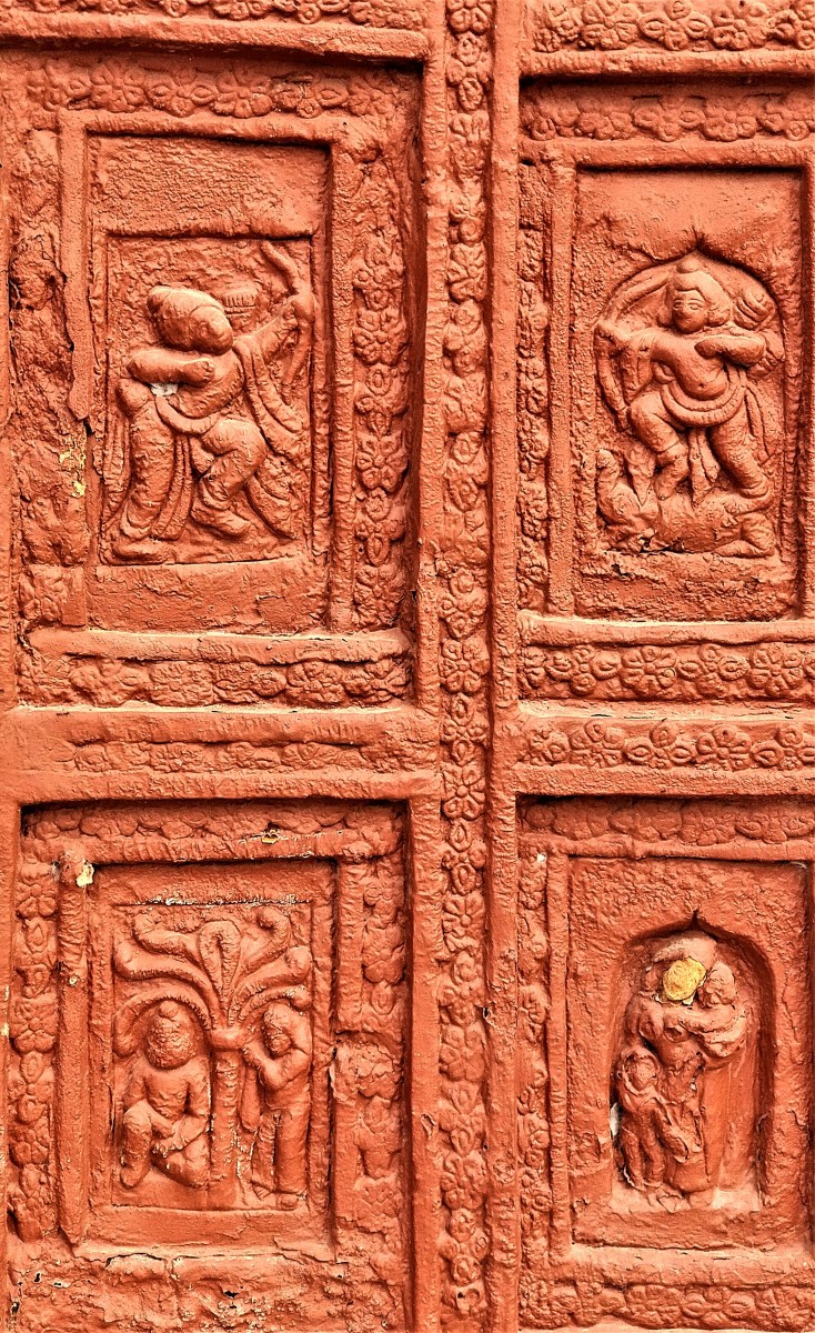 Terracotta decorations in Kali temples of West Bengal : a study of ...