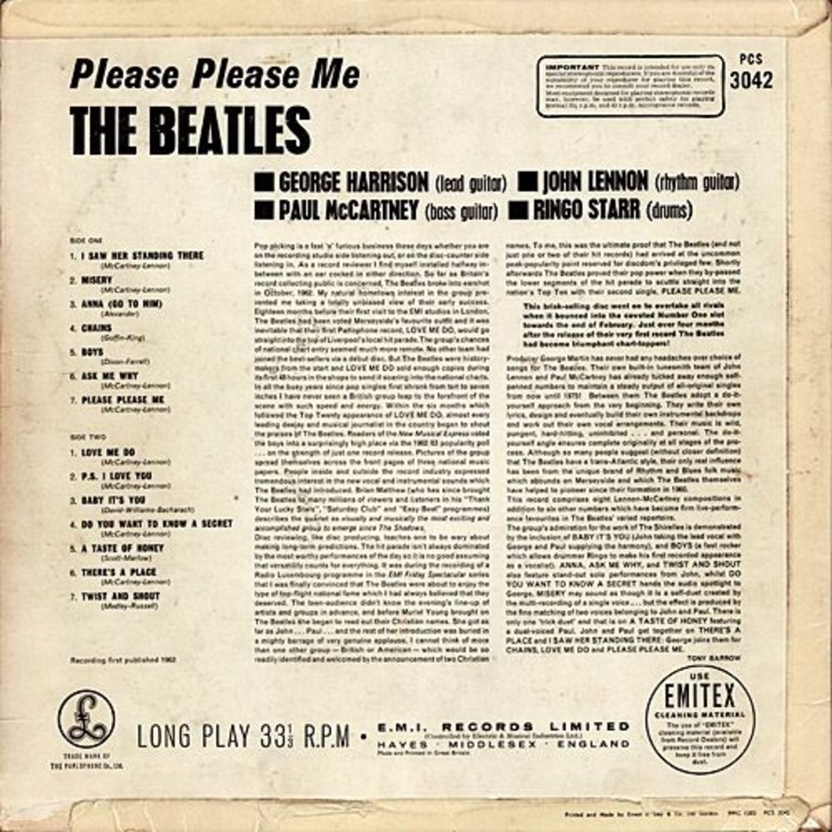 The Beatles "Please Please Me" - HubPages