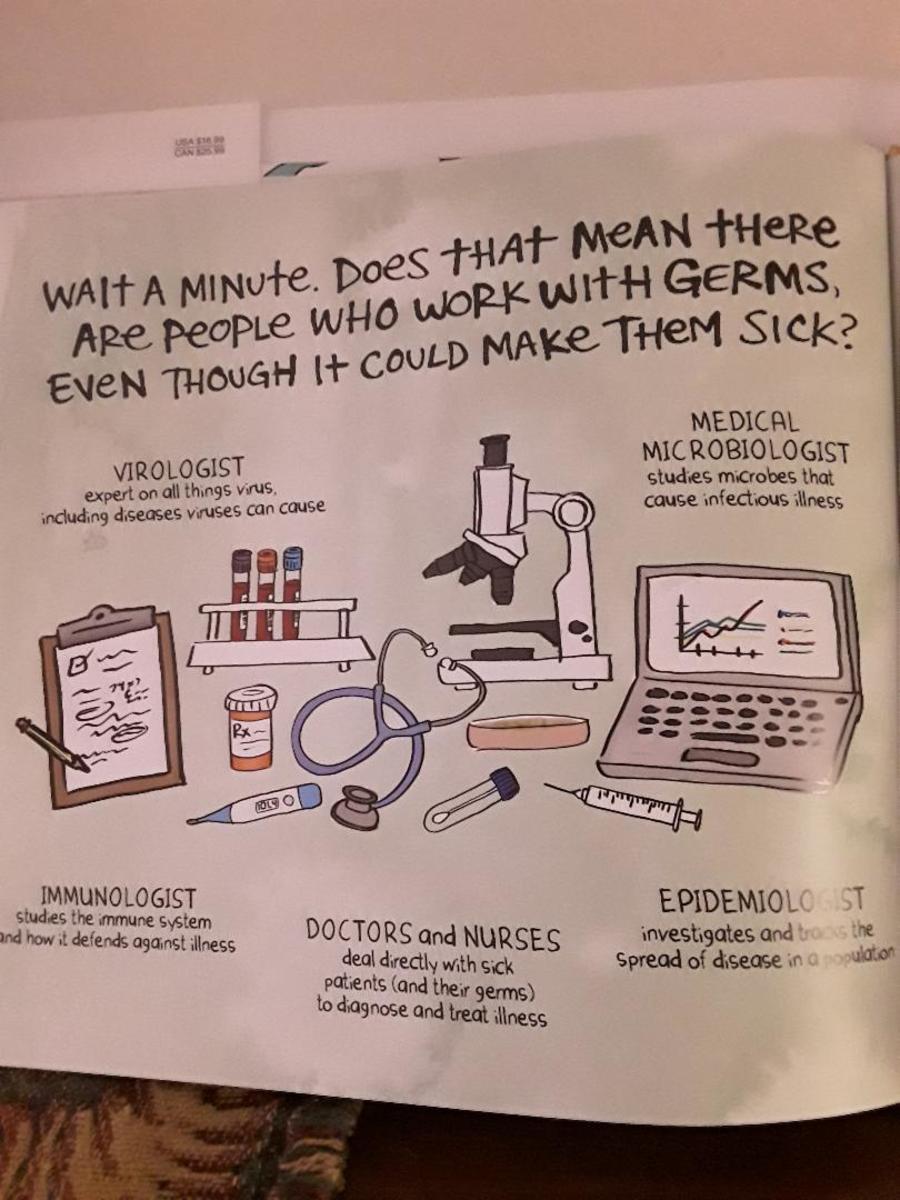 Germs Everywhere but Not All Bad as Featured in Creative Picture Book ...