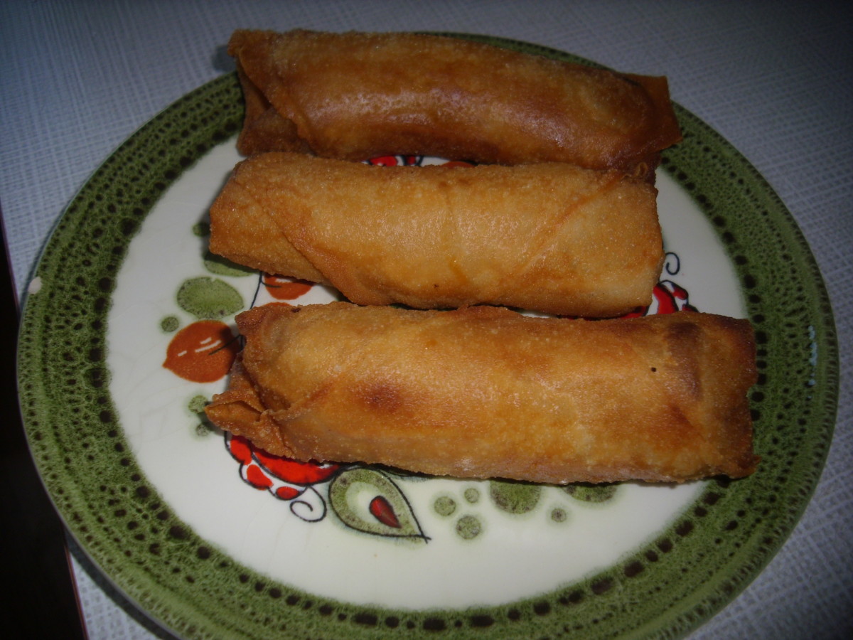 Family Meal Ideas: Pedia´s Crunchy Spring Rolls - HubPages