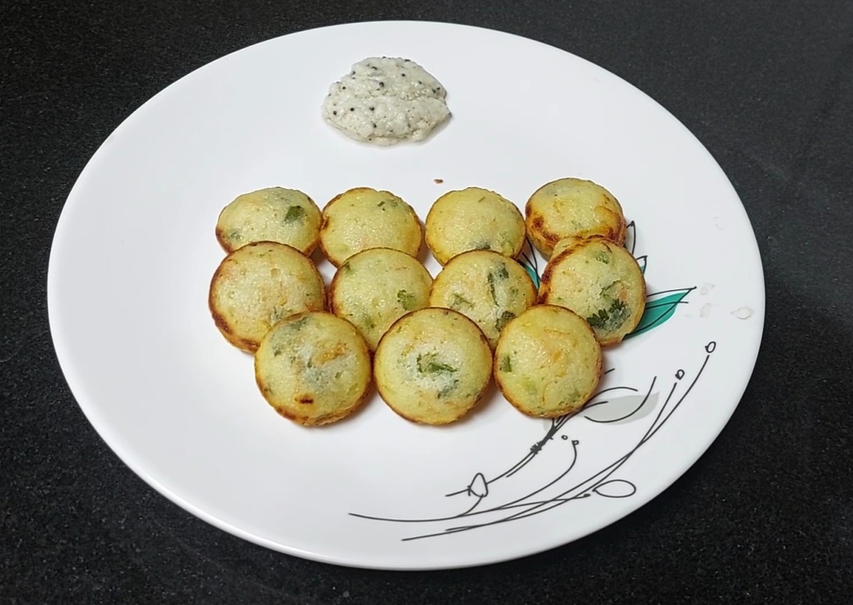 Instant Vegetable Paddu: Crunchy Vegetable Bites - HubPages