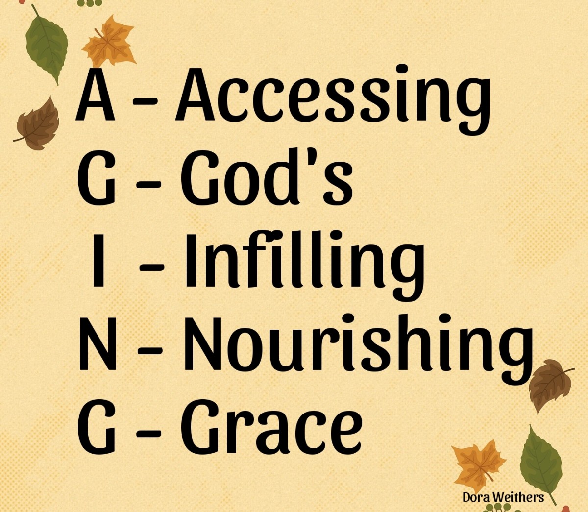 An Acrostic on "Aging" to Inspire Positive Thoughts - HubPages