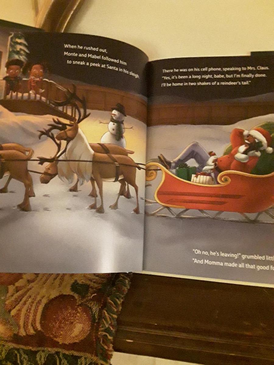 Santa Learns the Spirit of Christmas From a Family in Hilarious Picture ...