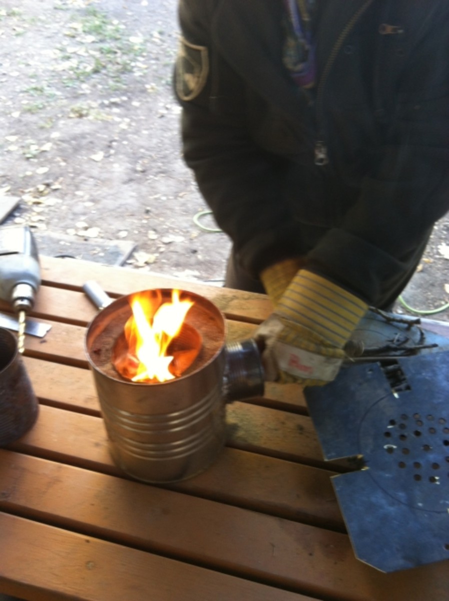 How To Build Your Own Tiny Rocket Stove Hubpages