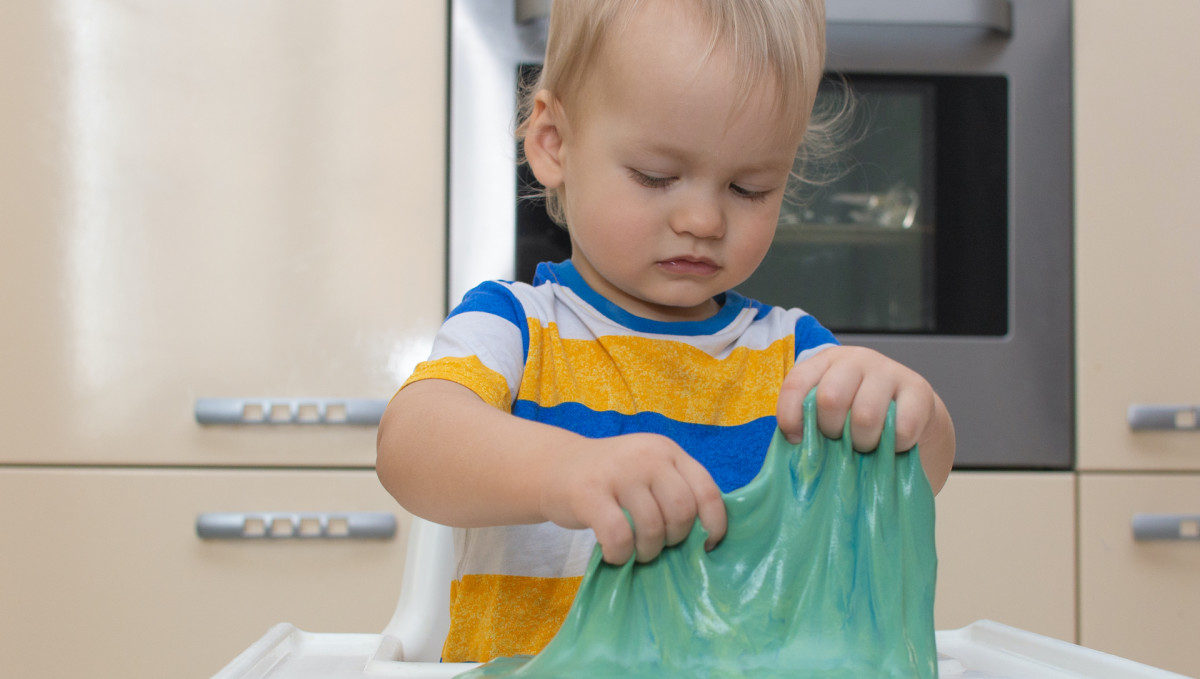 Toddler Manages to Get Slime Totally Stuck in Her Hair - WeHaveKids News