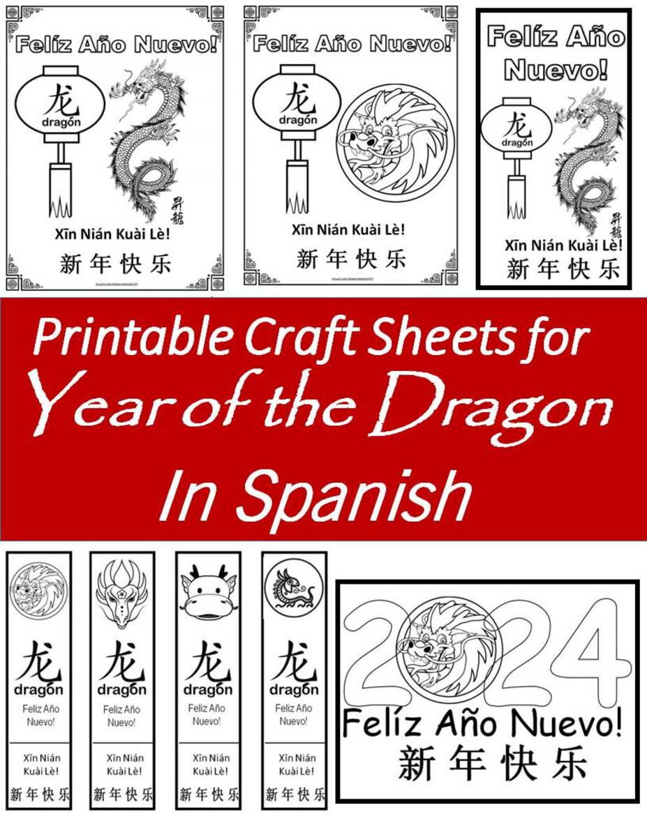Printable Children’s Activity Sheets for the Chinese New Year: "Year of ...