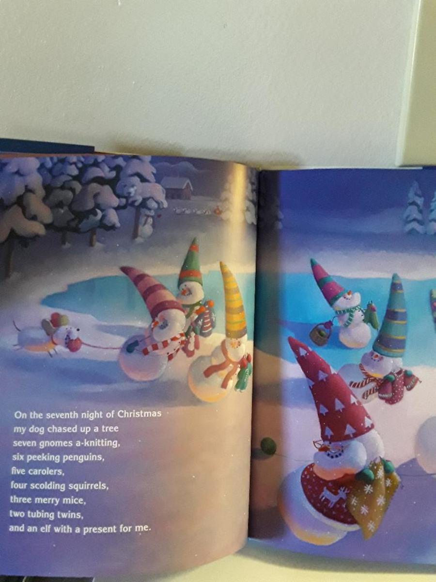 Christmas With Snowmen and a Twist on the Familiar 12 Days of Christmas ...