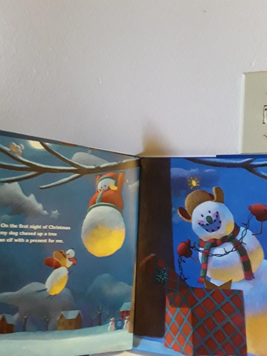 Christmas With Snowmen and a Twist on the Familiar 12 Days of Christmas ...