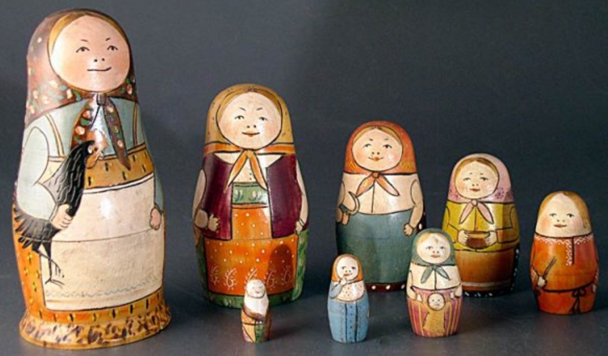 For the Love of Russian Matryoshka Nesting Dolls - HubPages