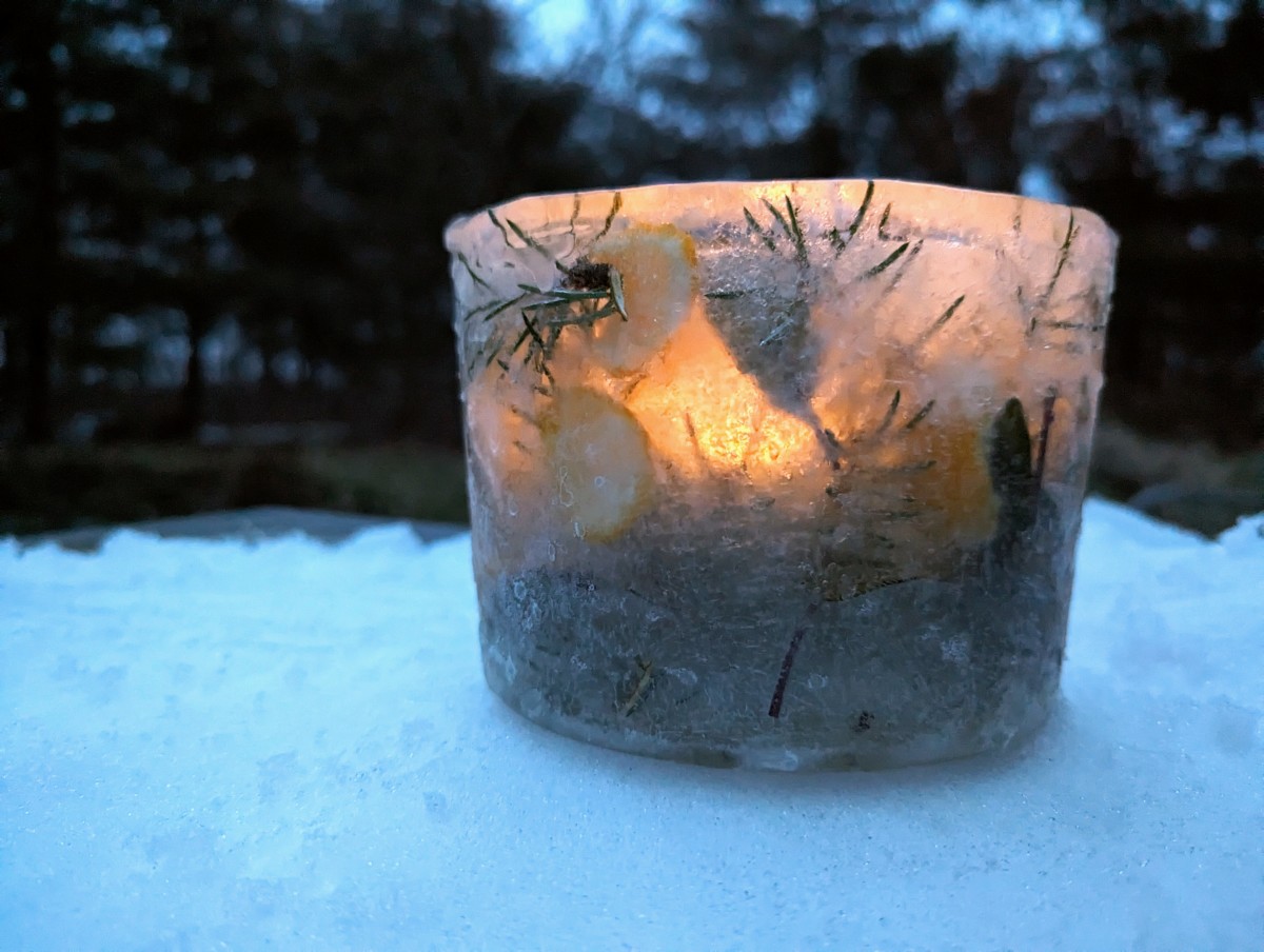 Make Your Own Winter Ice Lantern - HubPages
