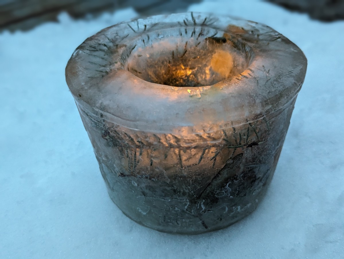 Make Your Own Winter Ice Lantern - HubPages
