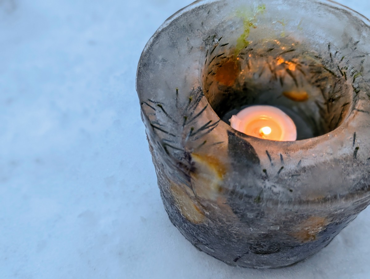 Make Your Own Winter Ice Lantern - HubPages