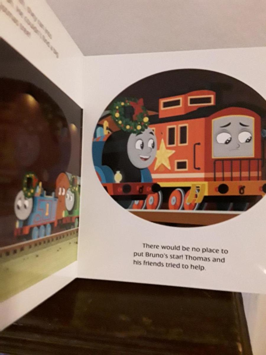 Christmas Celebration With Iconic Character Thomas the Train in Picture ...