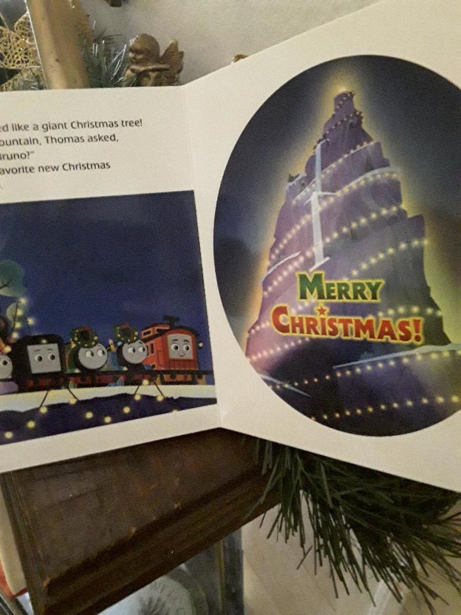 Christmas Celebration With Iconic Character Thomas the Train in Picture ...